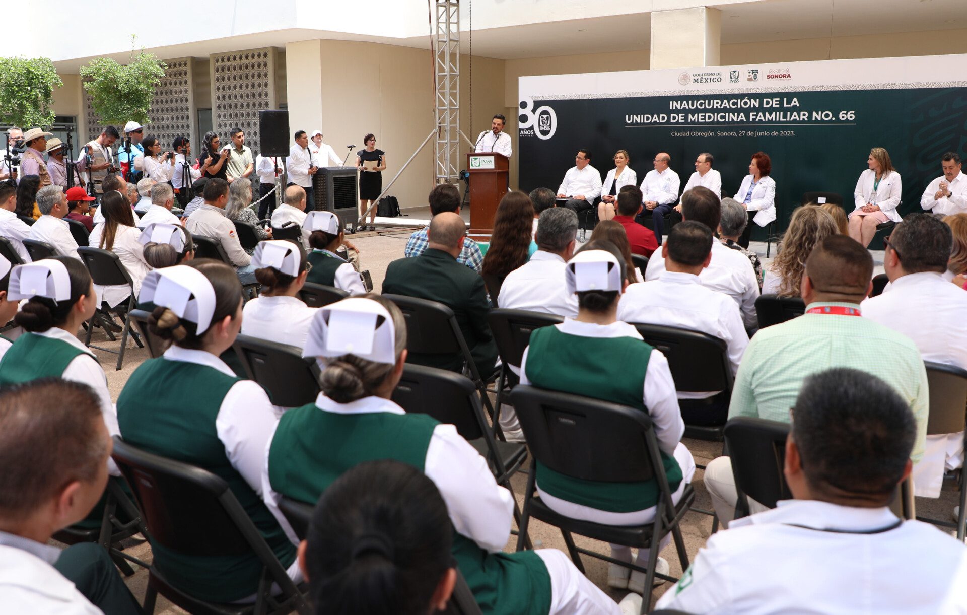 Inauguración de la Unidad Medicina Familiar No. 66 del IMSS en Ciudad ...